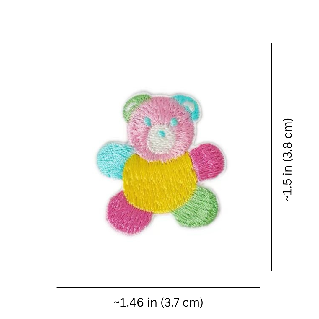 PASTEL BEAR PATCH – Mandu Deco