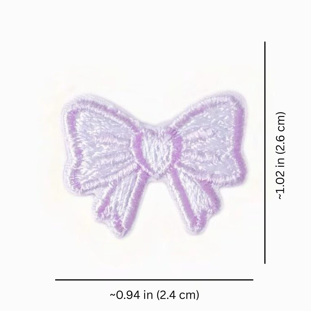 PINK BOW PATCH – Mandu Deco