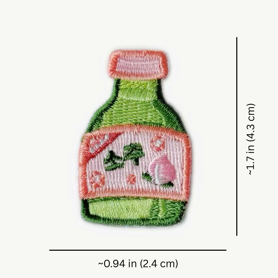 PEACH SOJU PATCH – Mandu Deco