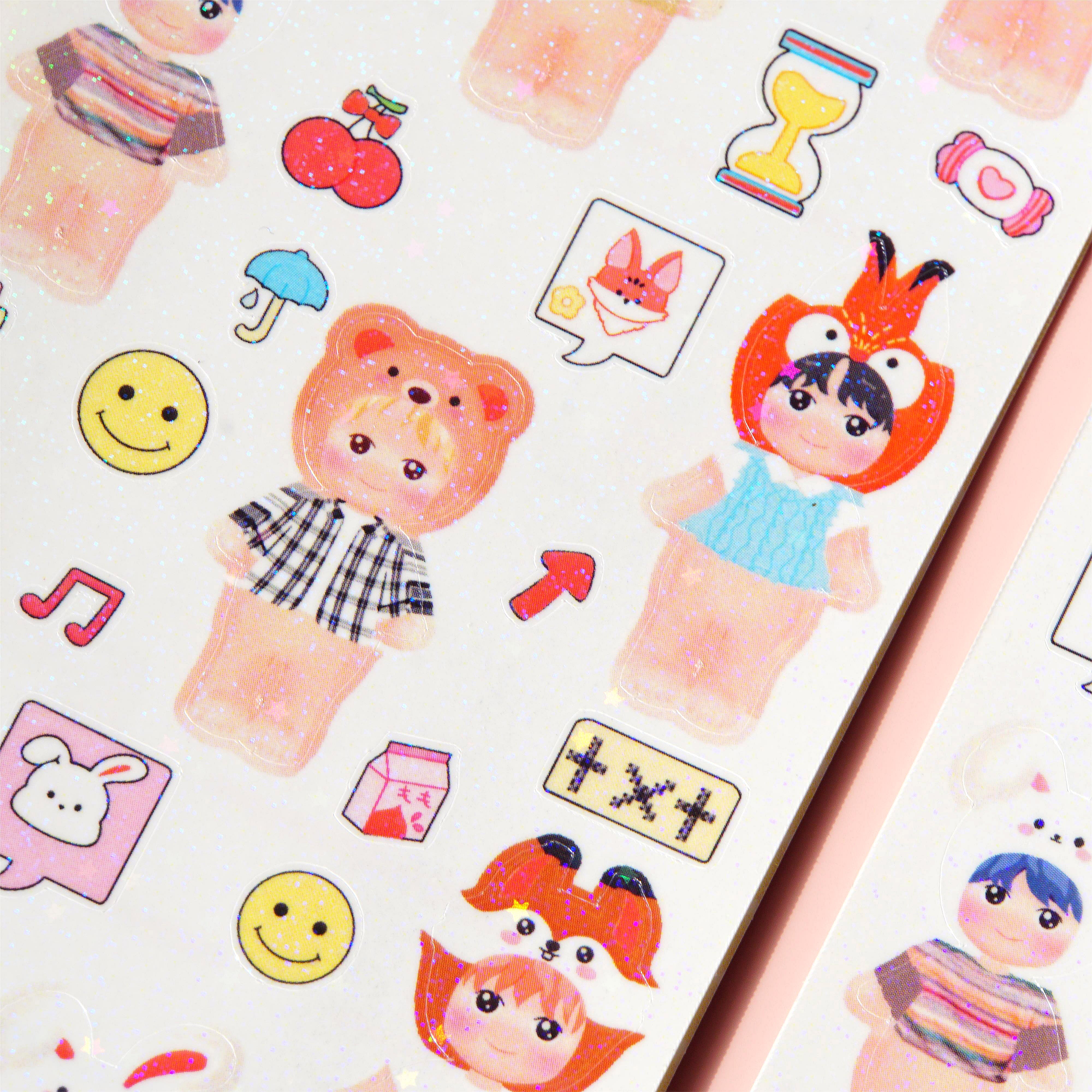 SONNY ANGEL BLUE HOUR STICKERS – Mandu Deco