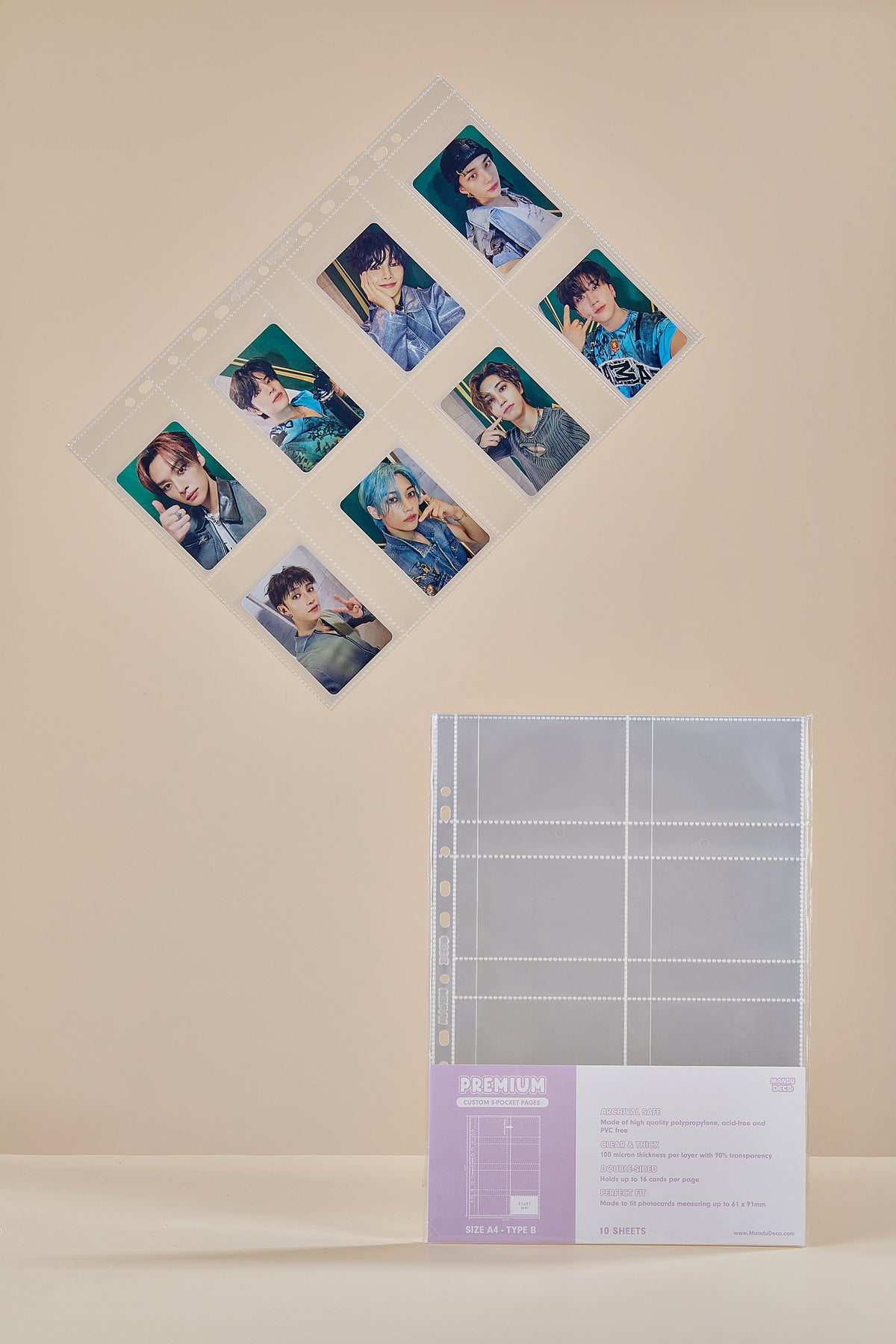 CUSTOM A4 POCKET PAGES – Mandu Deco