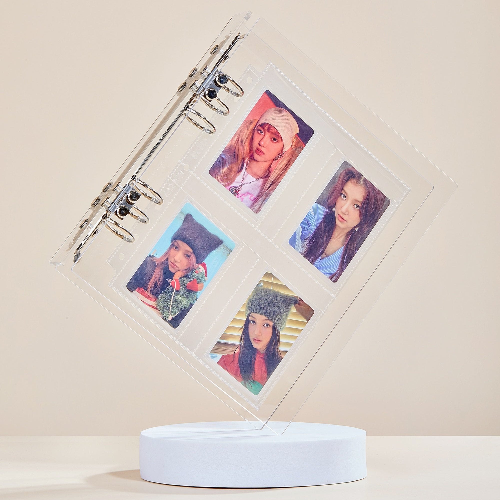 CLEAR ACRYLIC BINDER - A5 CUSTOM [B-GRADE] – Mandu Deco