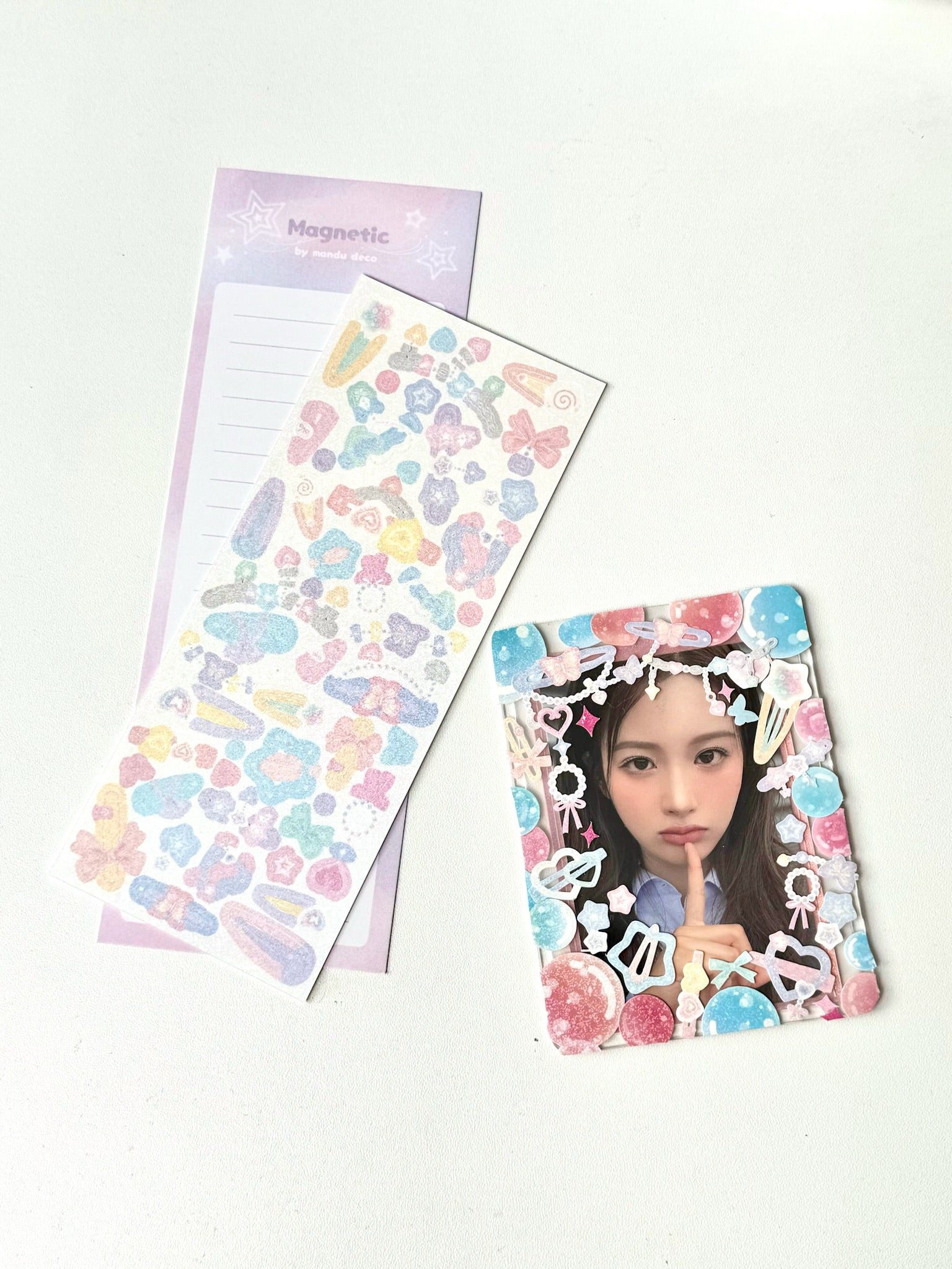 MAGNETIC HAIR PIN STICKERS – Mandu Deco