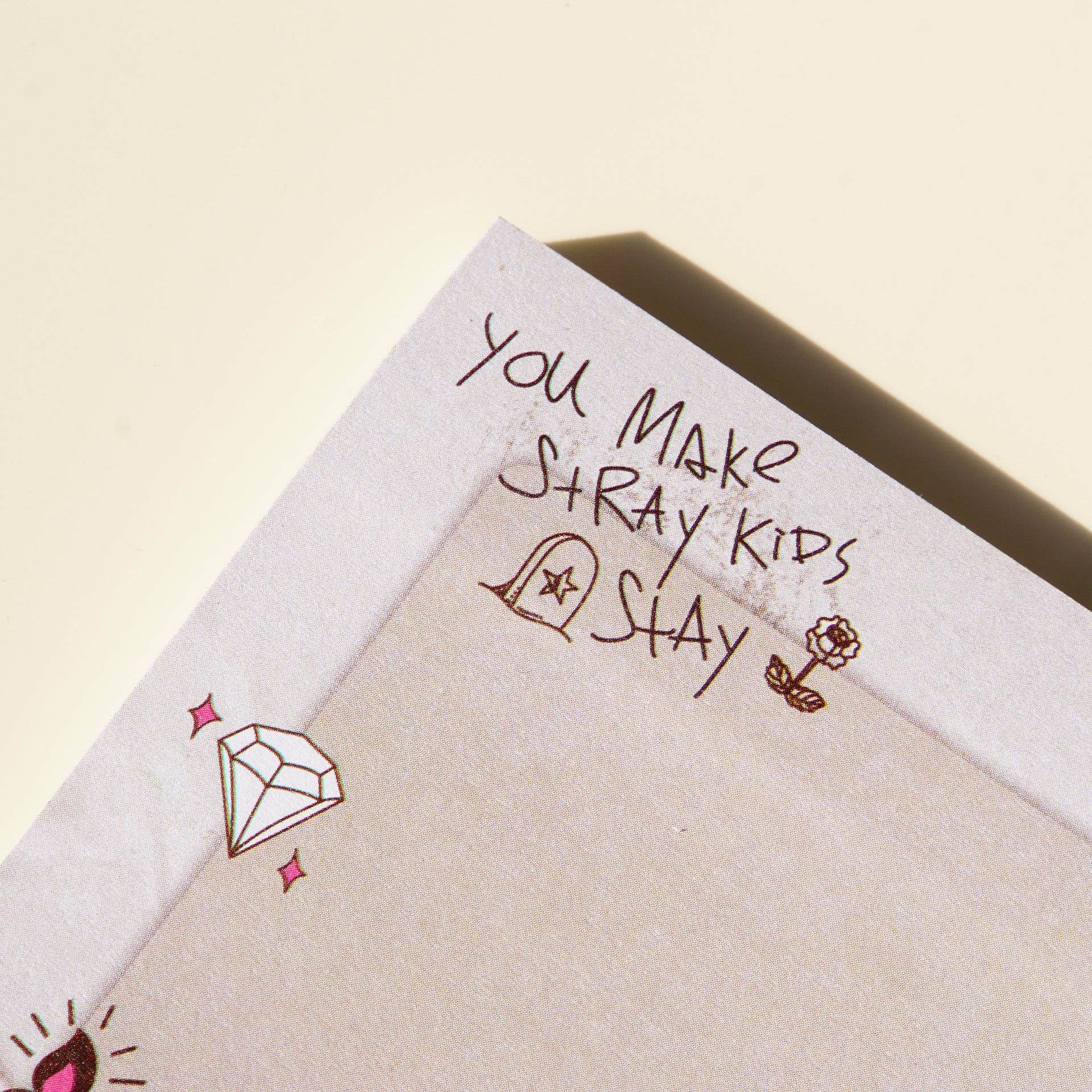 SKZ ROCK STAR STICKY NOTE – Mandu Deco