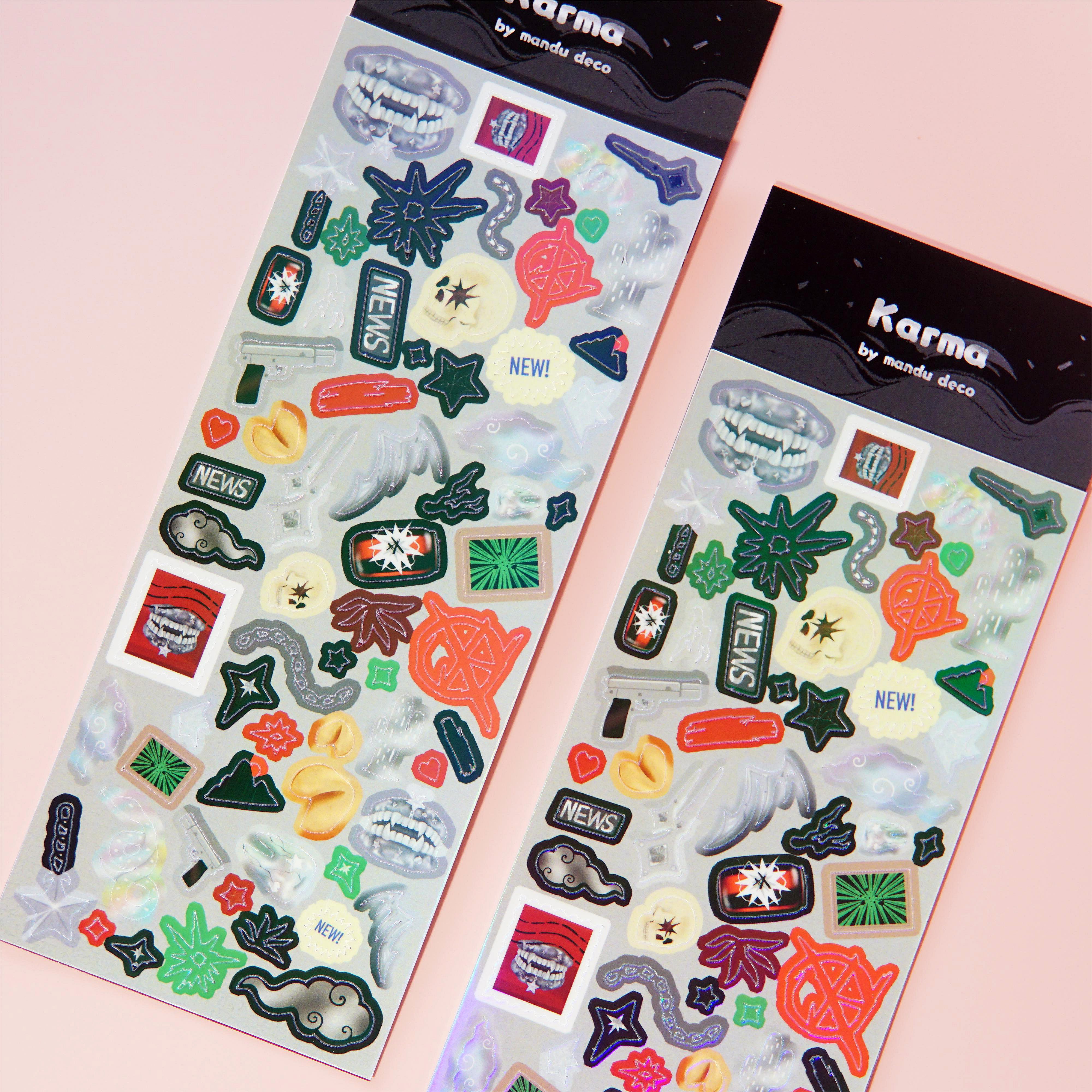 SKZ KARMA STICKERS – Mandu Deco
