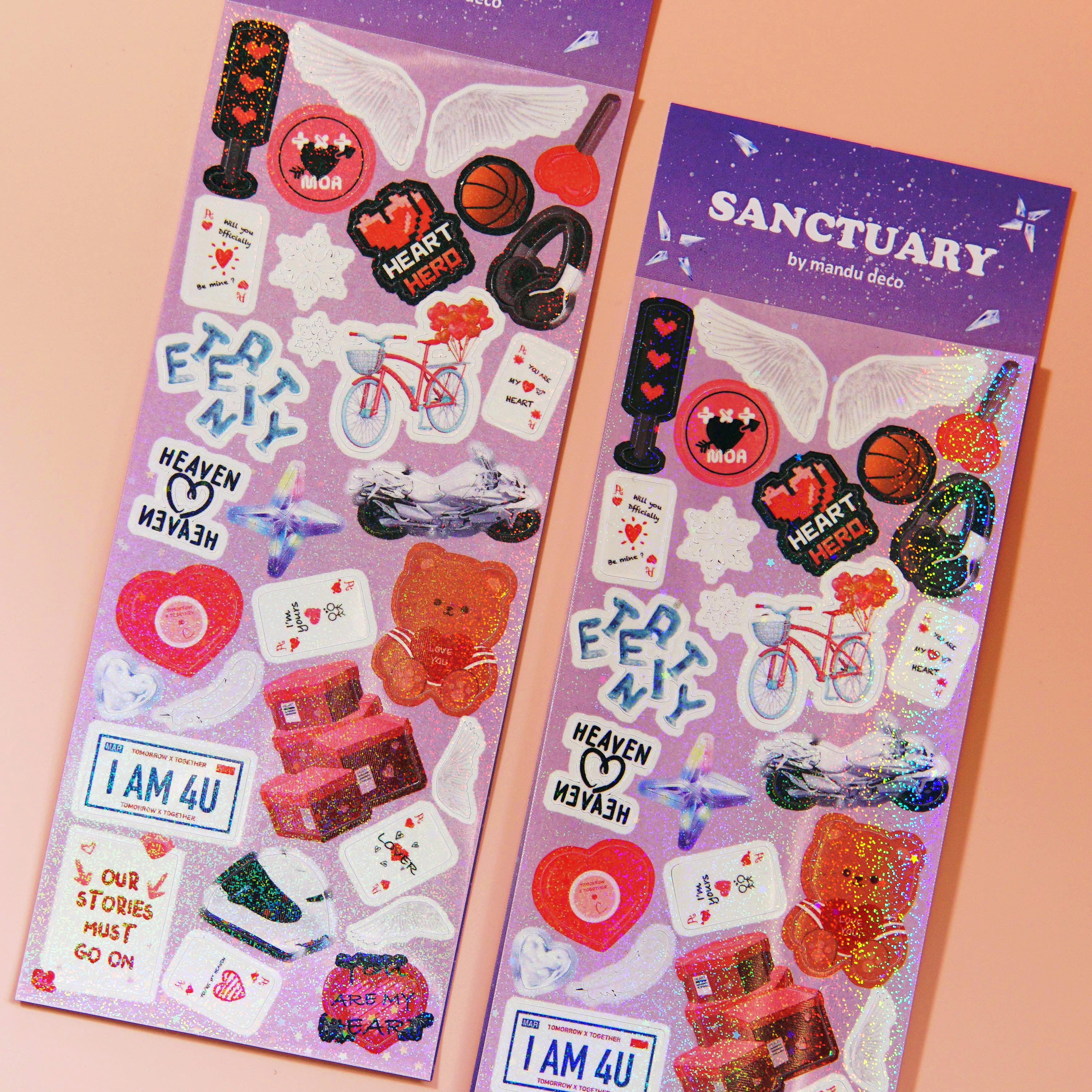 SANCTUARY STICKER – Mandu Deco