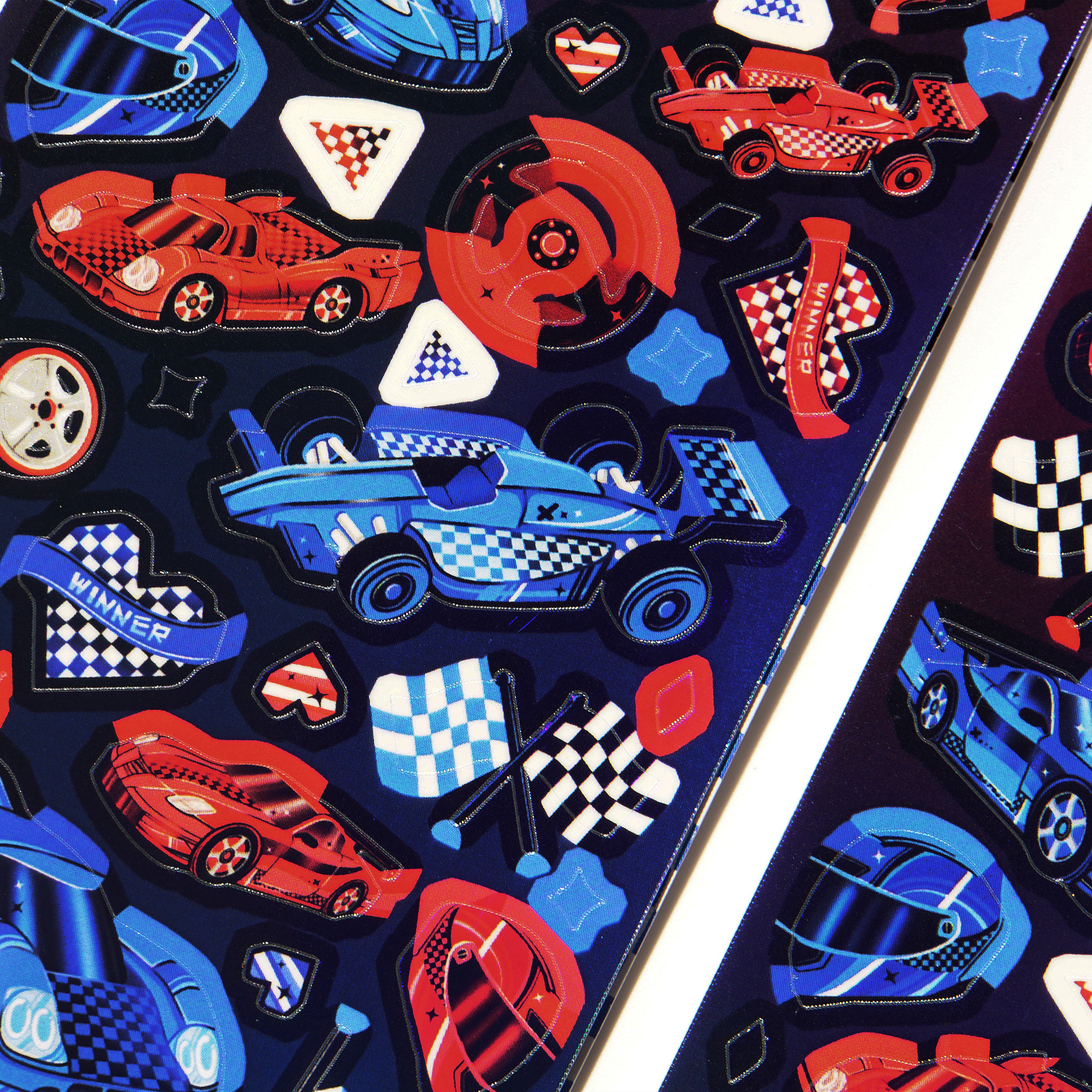 DJANGO RACE CAR STICKERS – Mandu Deco