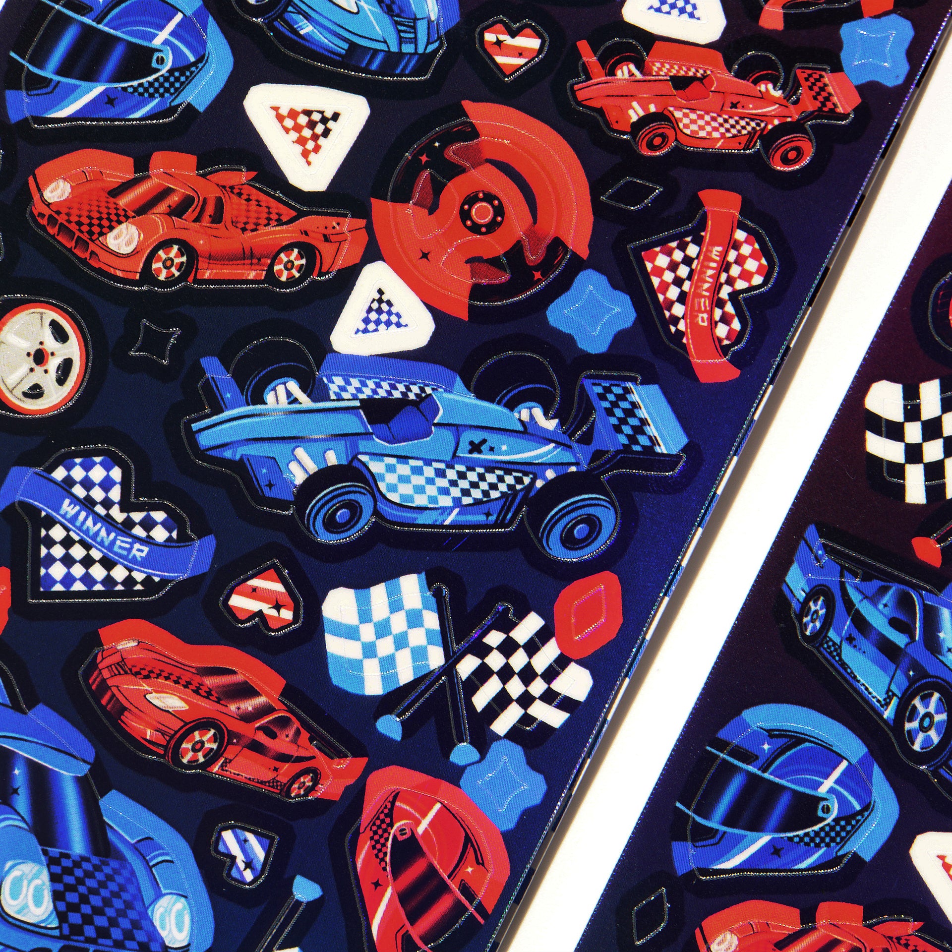 DJANGO RACE CAR STICKERS – Mandu Deco