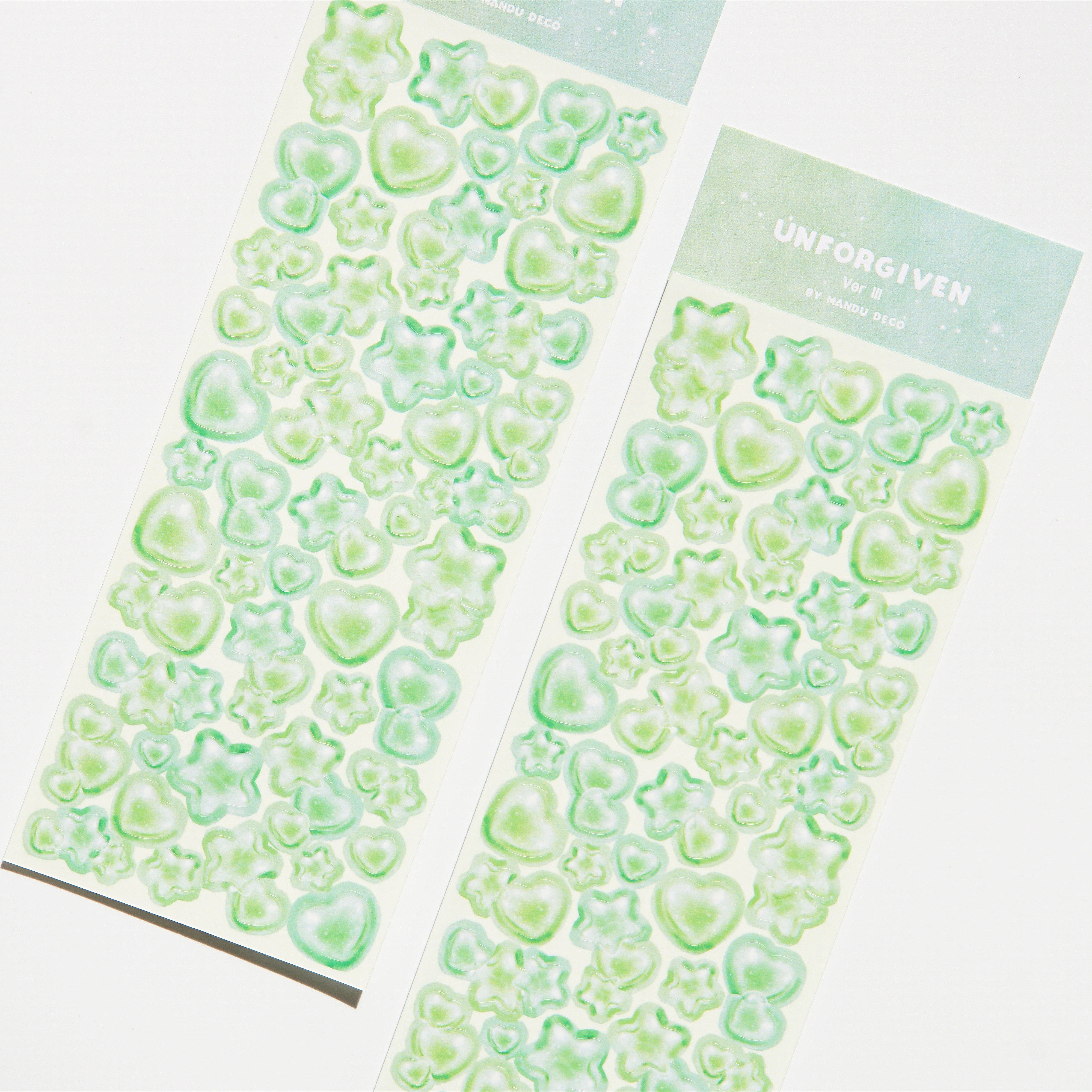 UNFORGIVEN BUBBLE STICKERS – Mandu Deco