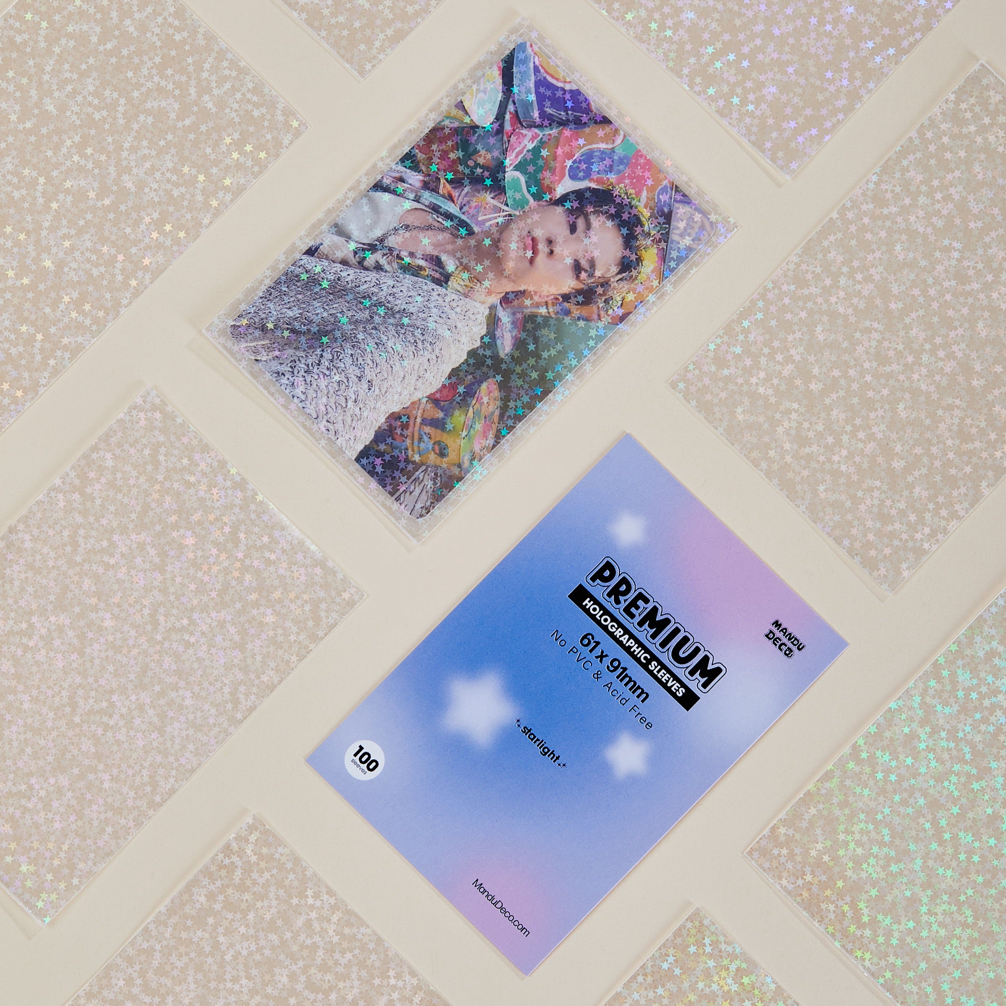 [LAST RESTOCK]: PREMIUM HOLOGRAPHIC PHOTOCARD SLEEVES - STARLIGHT VERS ...