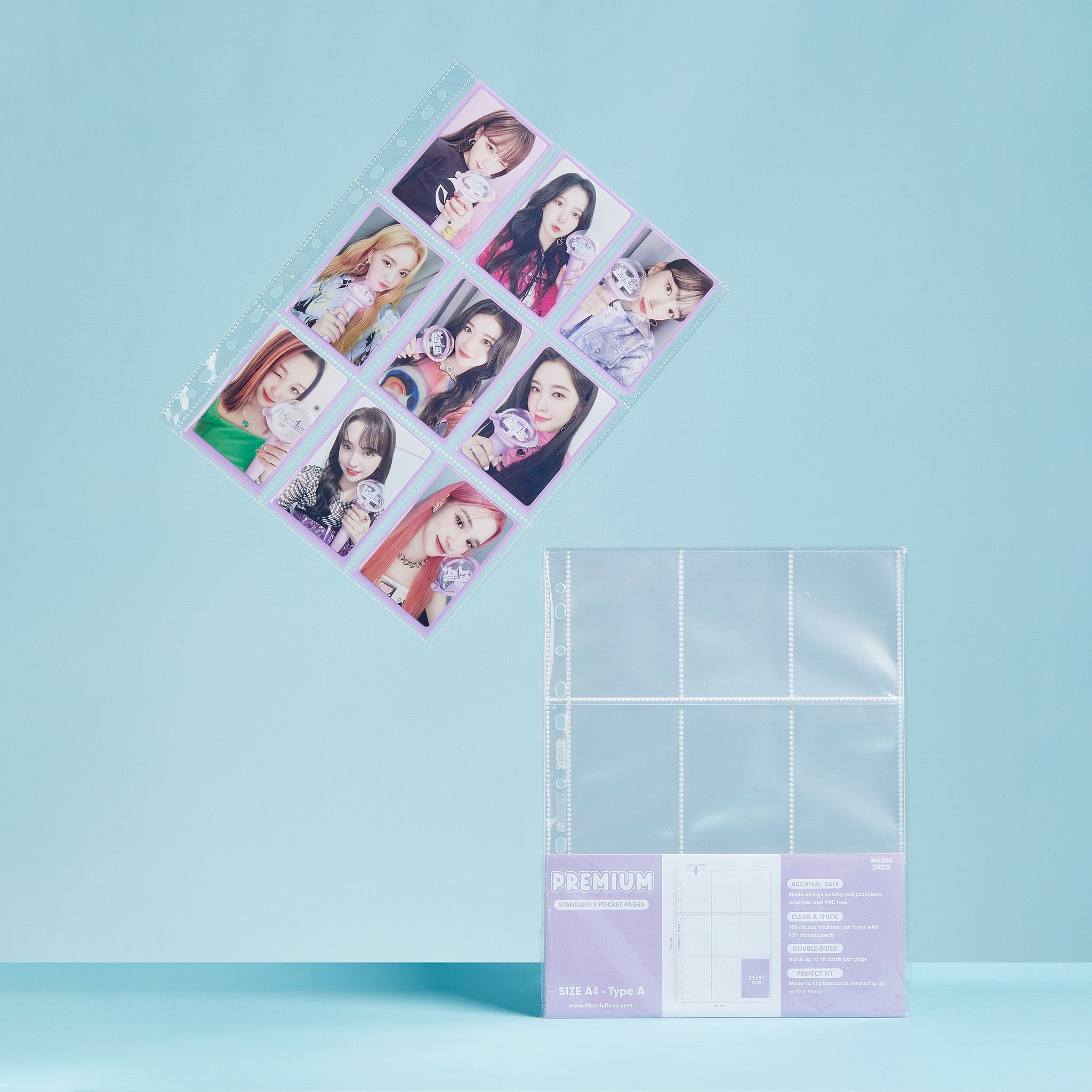 STANDARD A4 POCKET PAGES – Mandu Deco