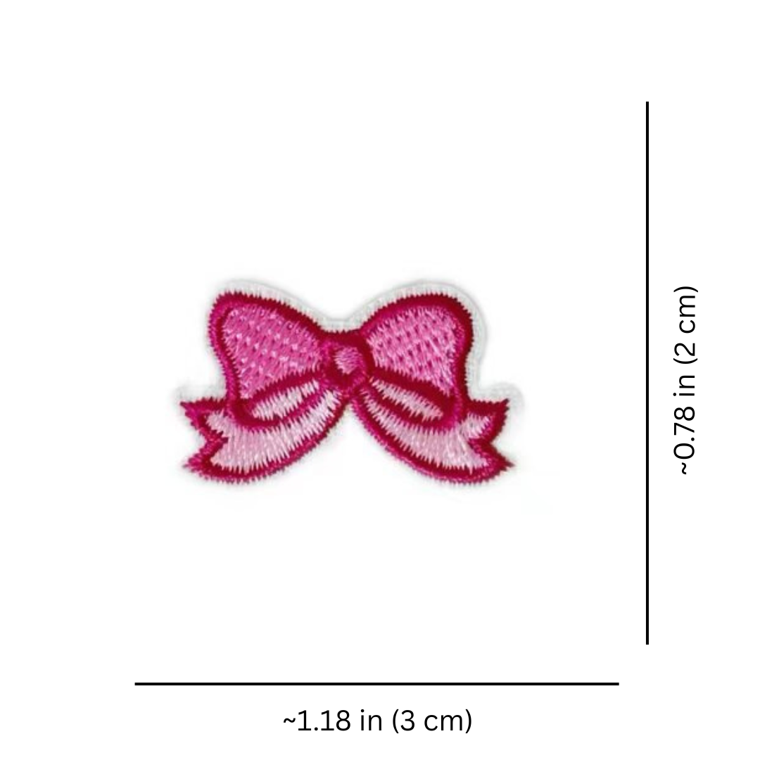 PINK BOW PATCH – Mandu Deco