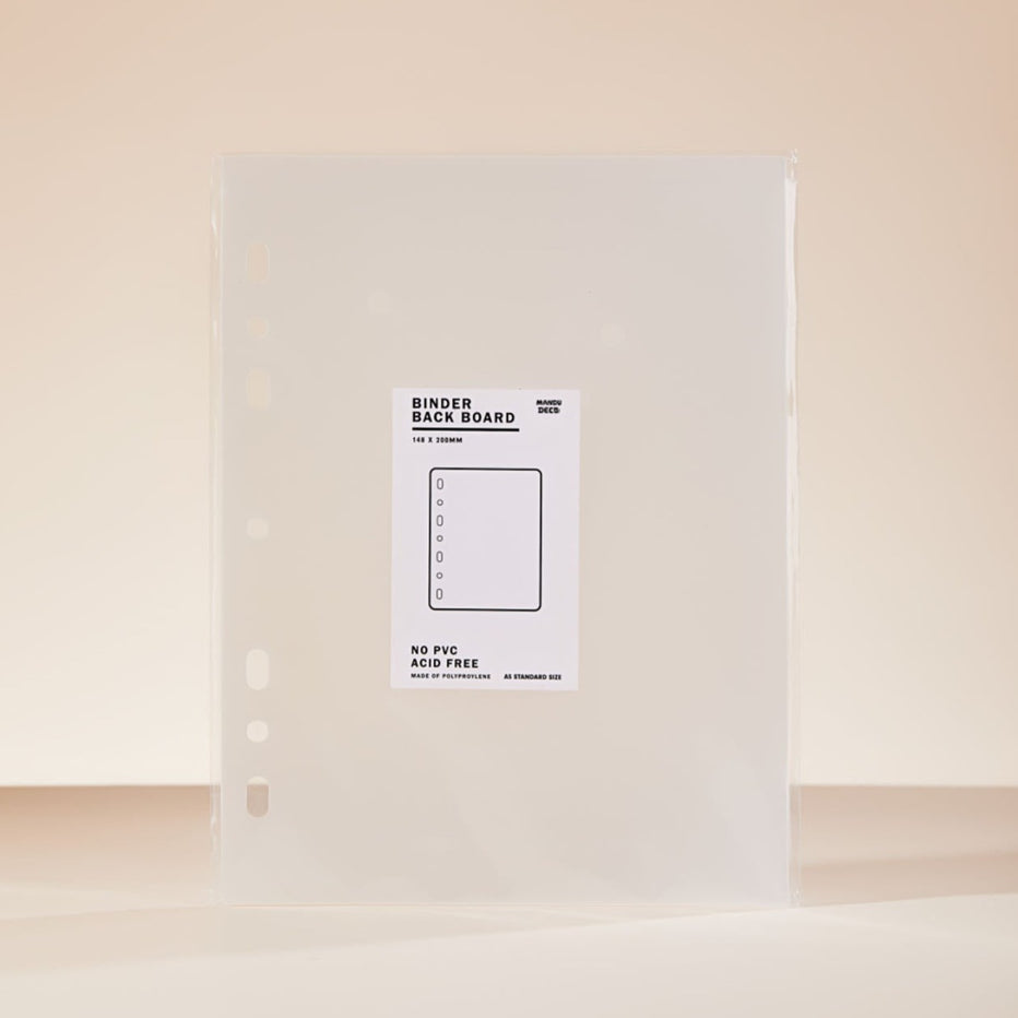 STANDARD A5 BINDER BACKBOARD (SET OF 2) – Mandu Deco