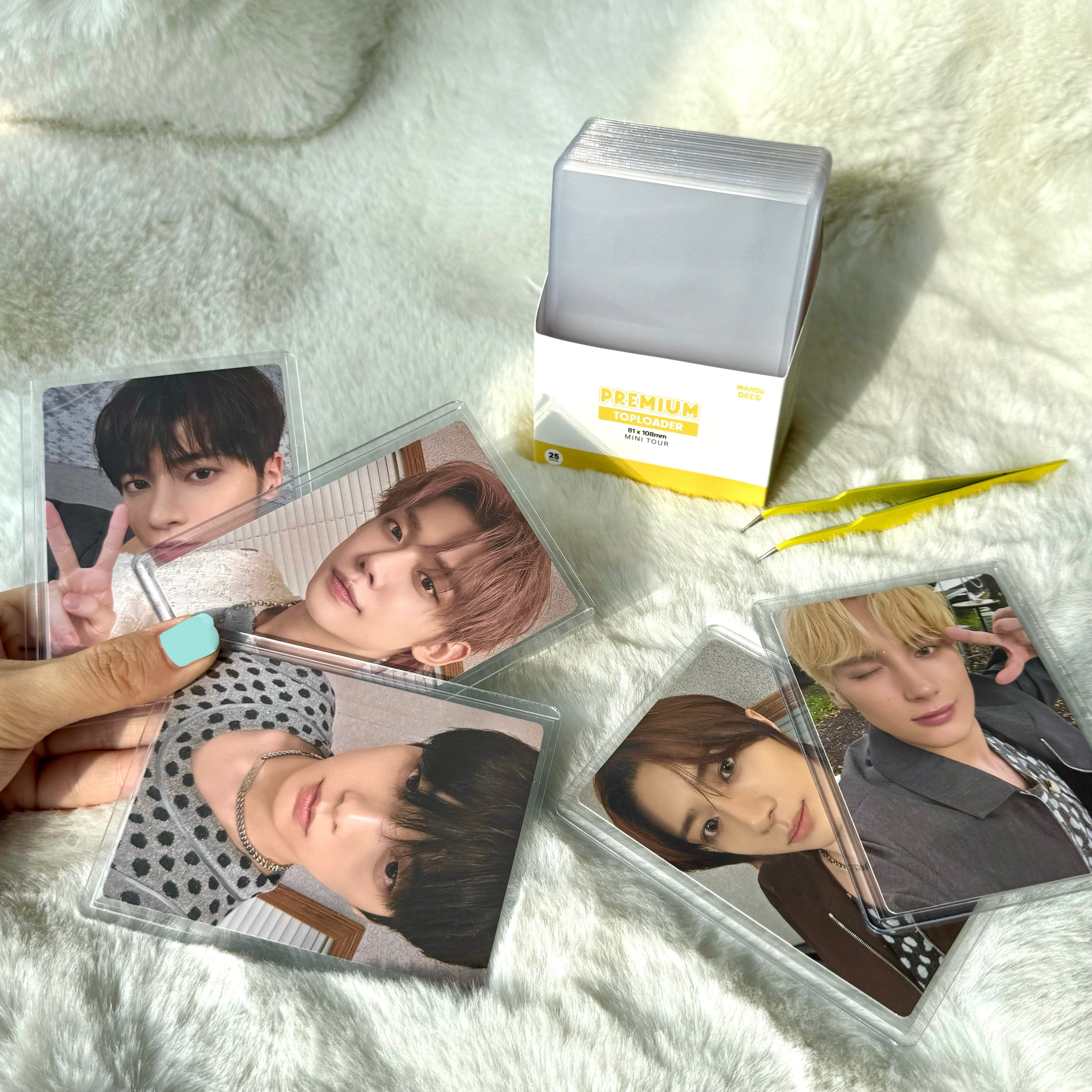 PREMIUM CLEAR 'MINI TOUR' TOPLOADER – Mandu Deco