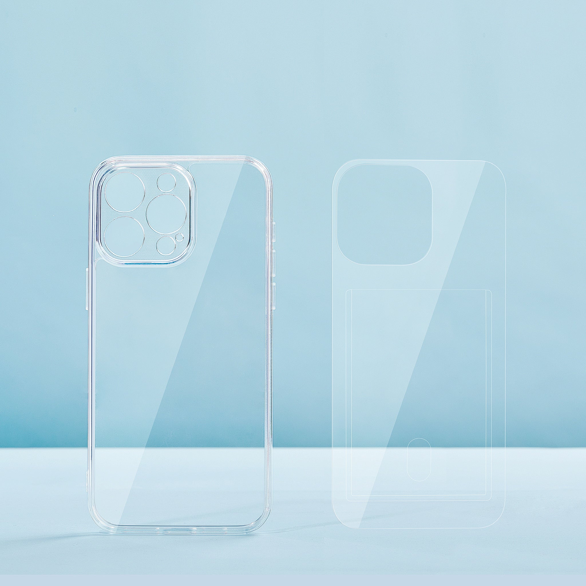 CLEAR PHONE CASE WITH PHOTOCARD INSERT – Mandu Deco