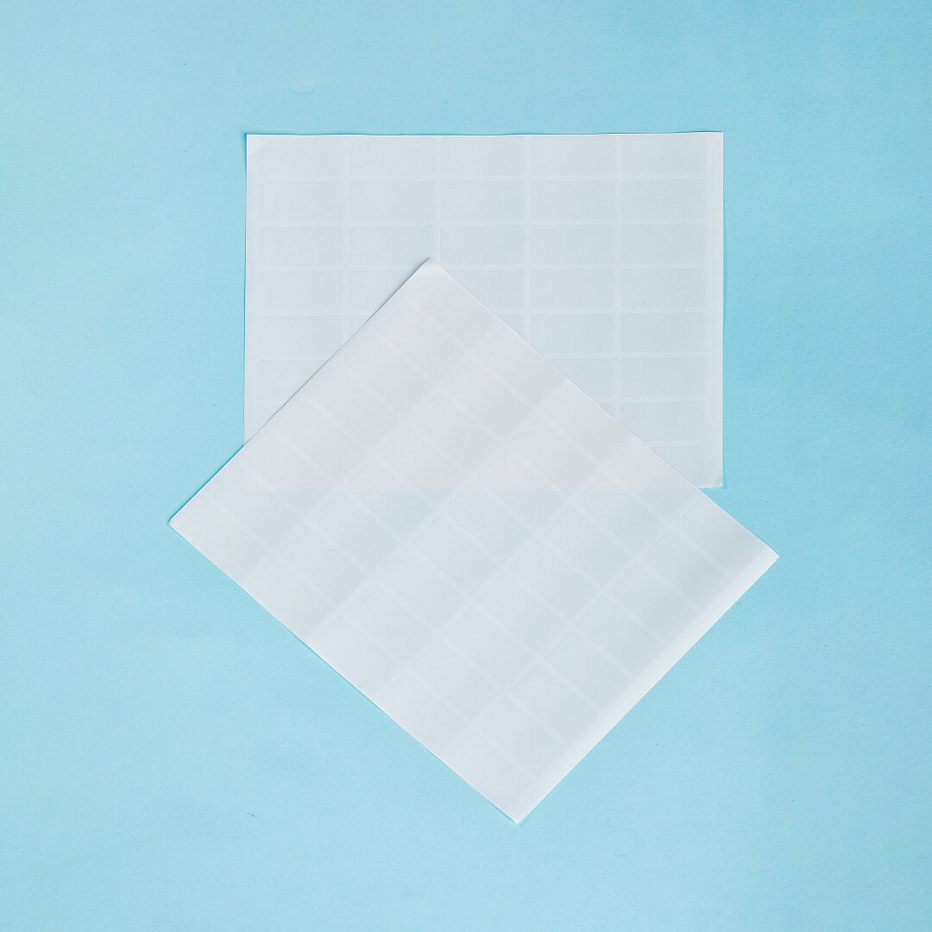 CLEAR STICKY TABS FOR ALBUM SLEEVES – Mandu Deco