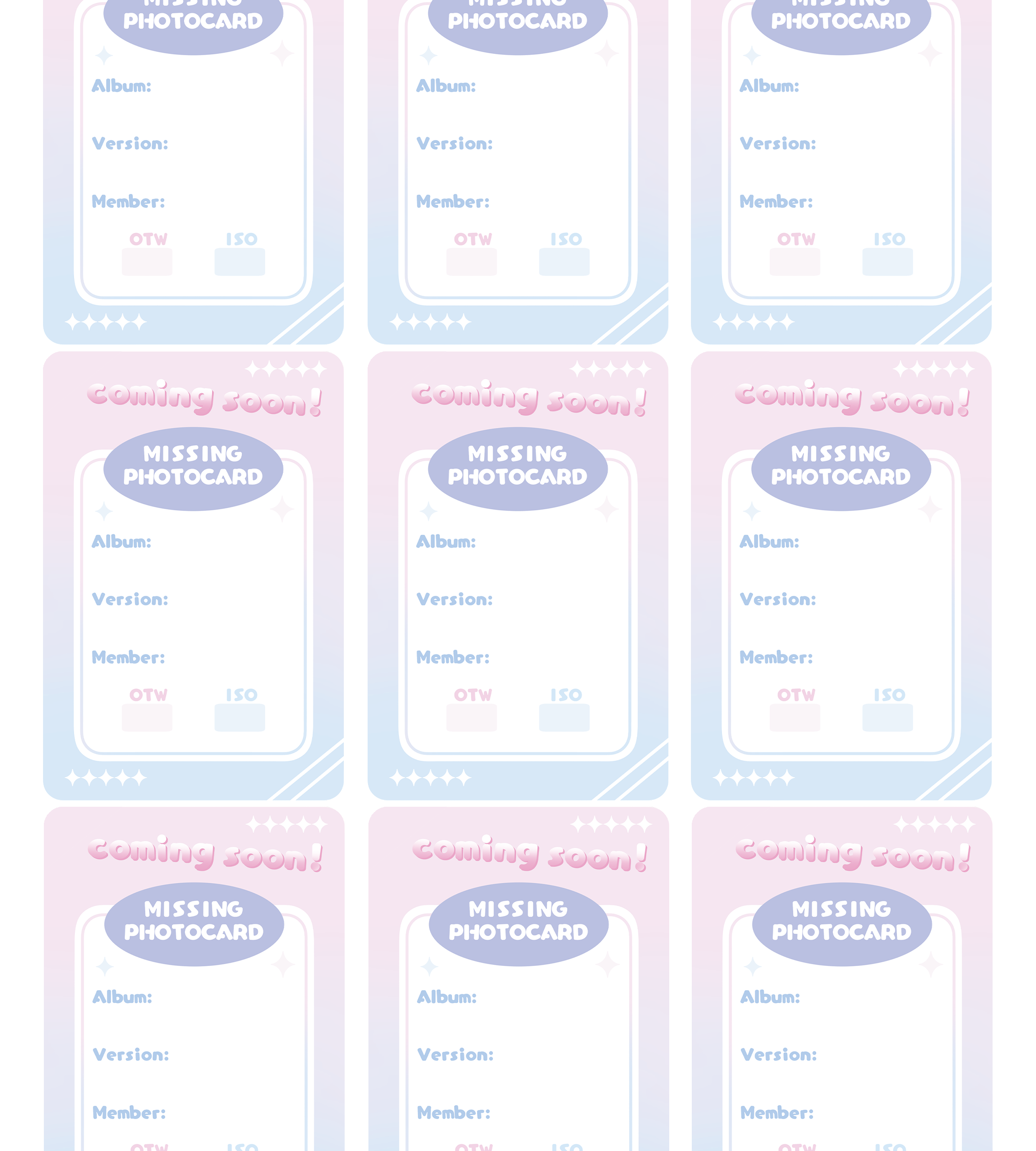 BINDER FILLERS – Mandu Deco