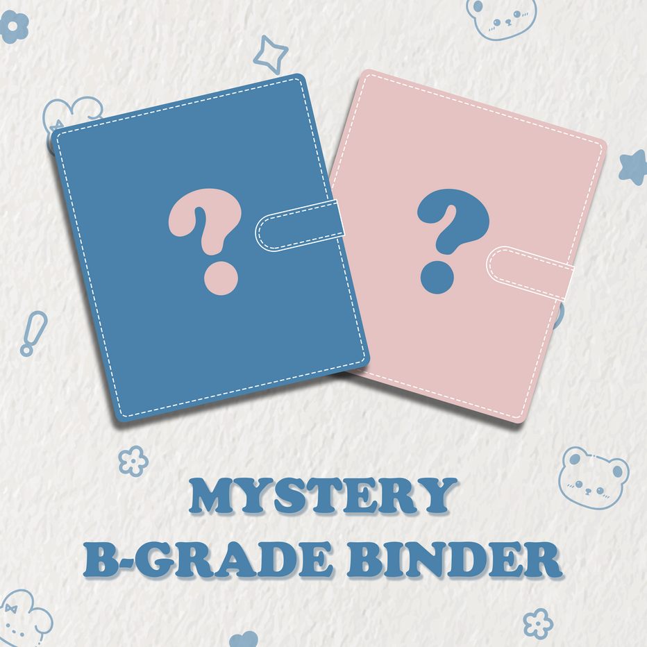 MYSTERY B-GRADE BINDER - A5 CUSTOM – Mandu Deco