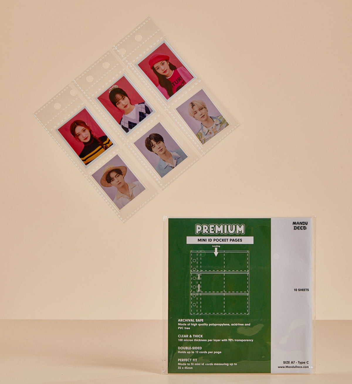 CUSTOM A7 POCKET PAGES – Mandu Deco