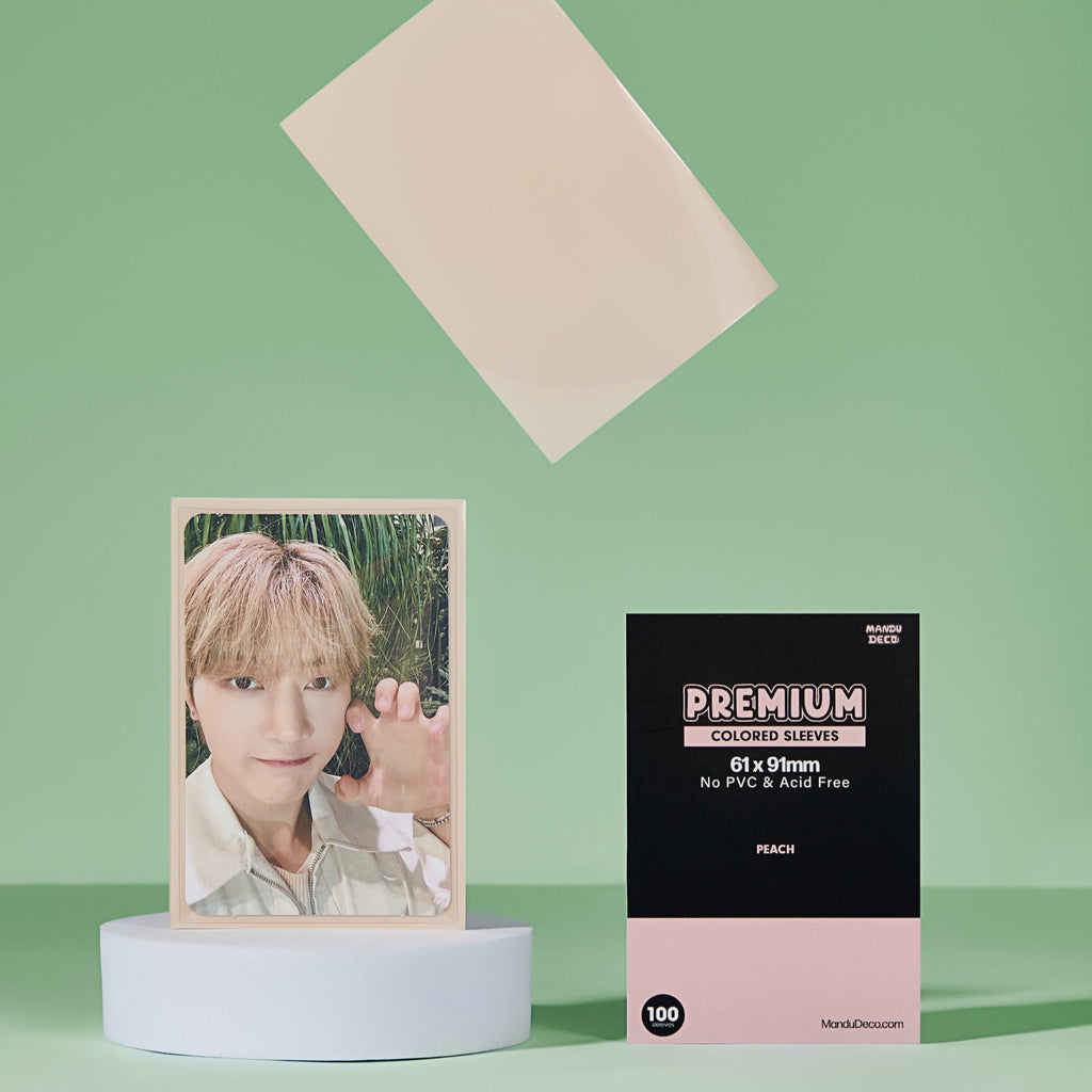 COLORED PHOTOCARD SLEEVES - 61x91mm – Mandu Deco