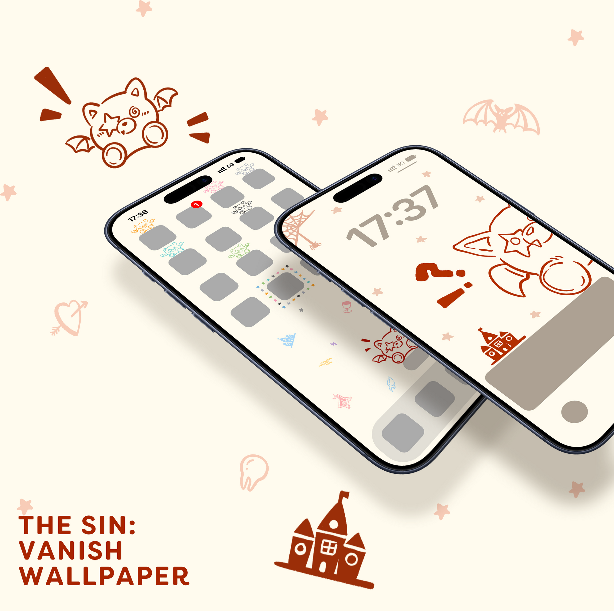 ENHYPEN THE SIN: VANISH PHONE WALLPAPER – Mandu Deco