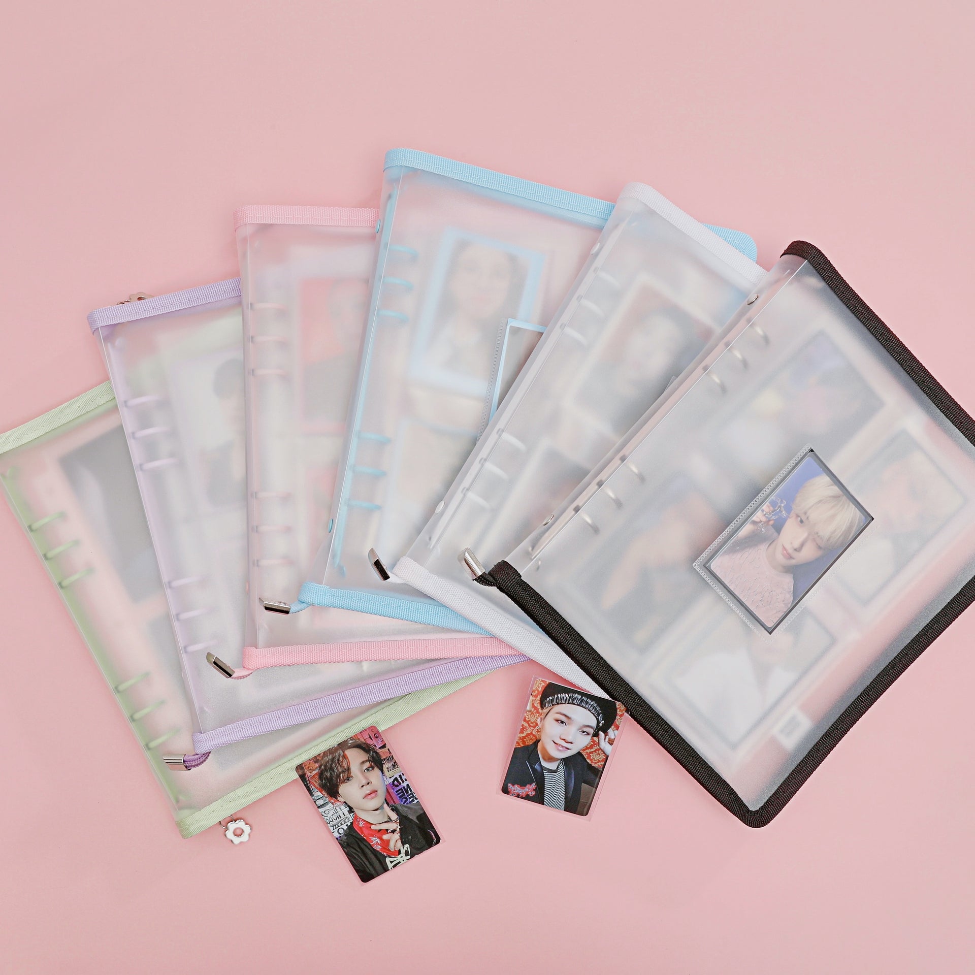 CLEAR BINDER WITH POCKET - A5 CUSTOM – Mandu Deco