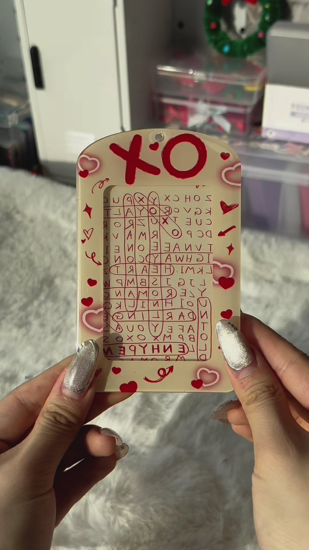 XO ACRYLIC PHOTOCARD HOLDER – Mandu Deco