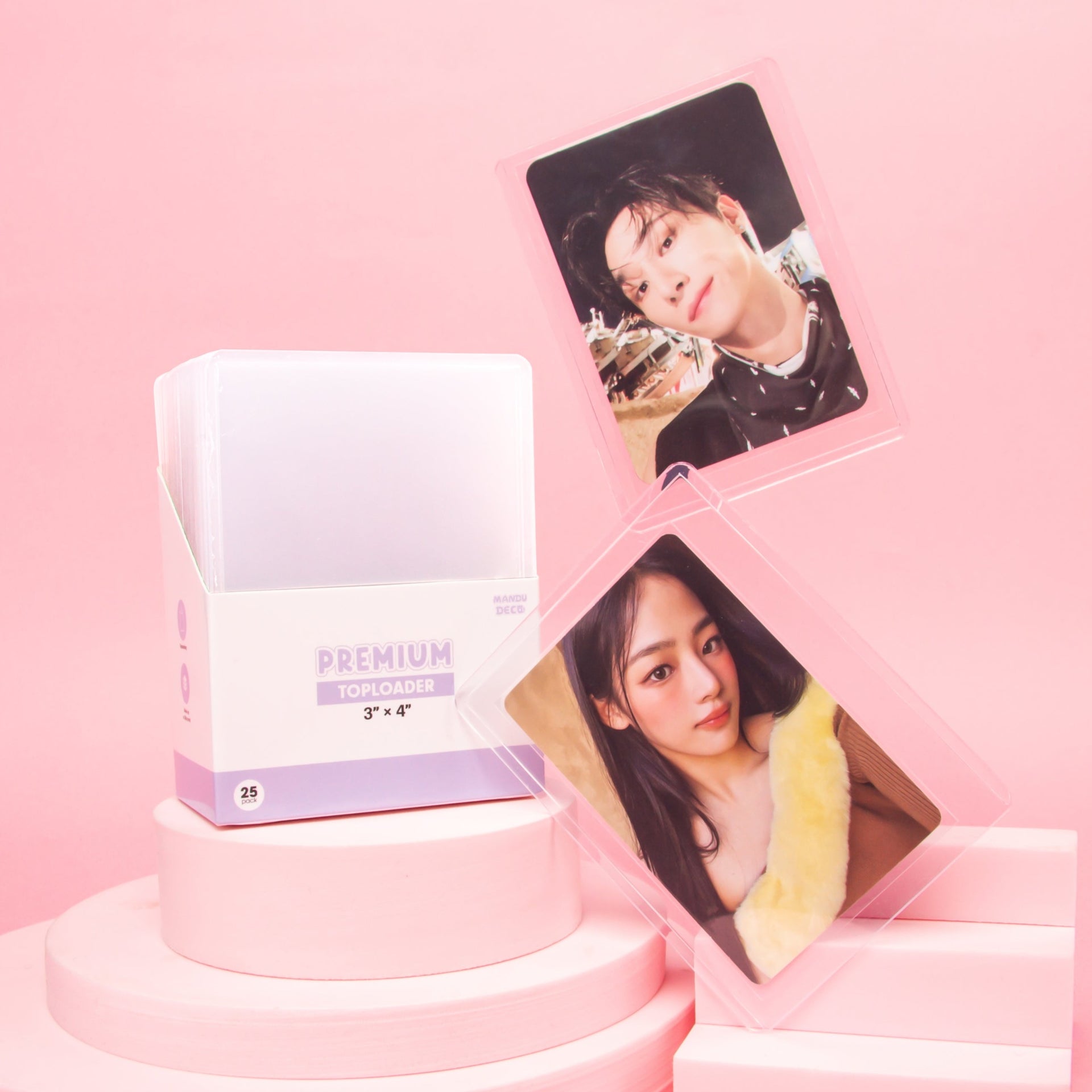 PREMIUM CLEAR 3 X 4" TOPLOADER – Mandu Deco