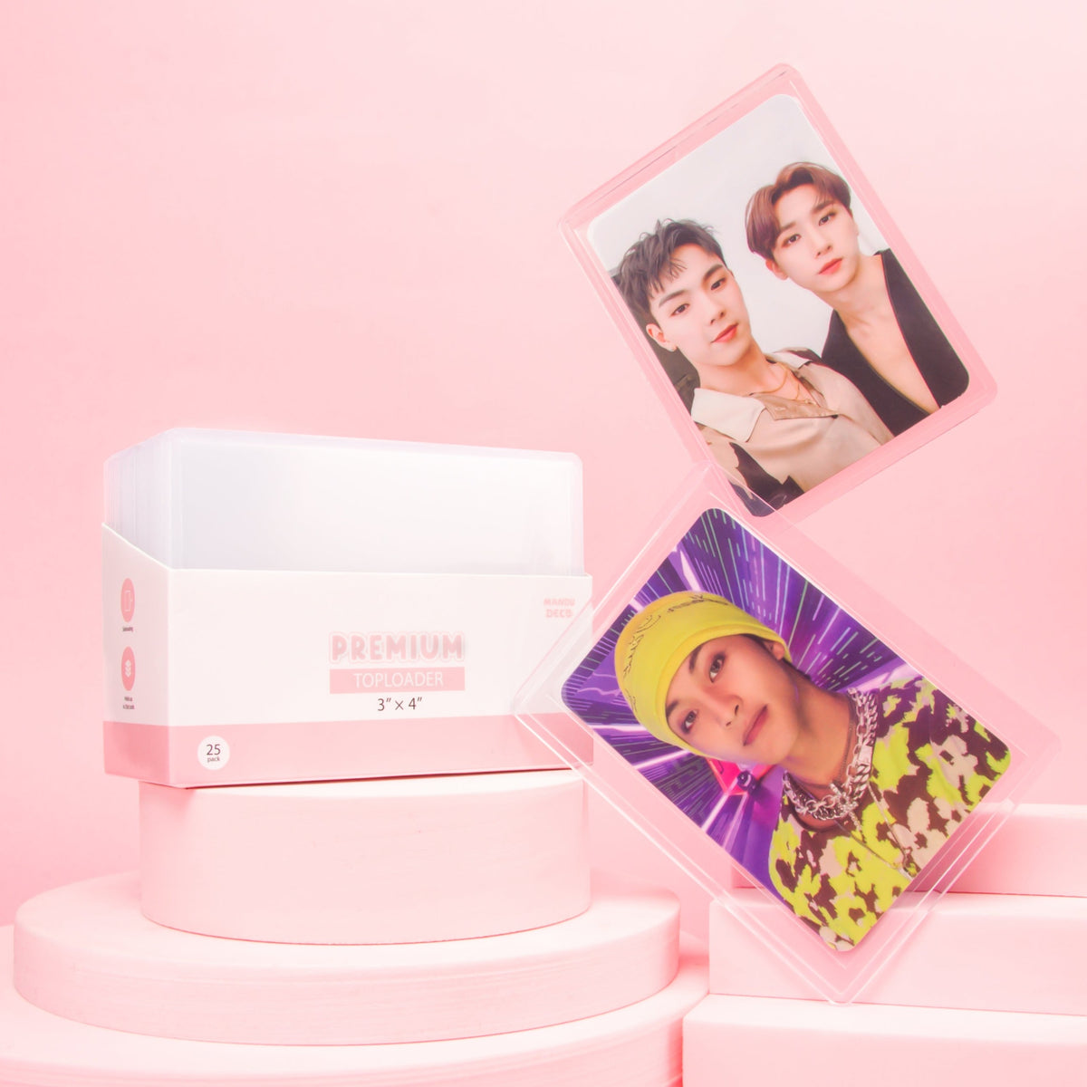 PREMIUM CLEAR 3 X 4" SIDELOADING TOPLOADERS – Mandu Deco