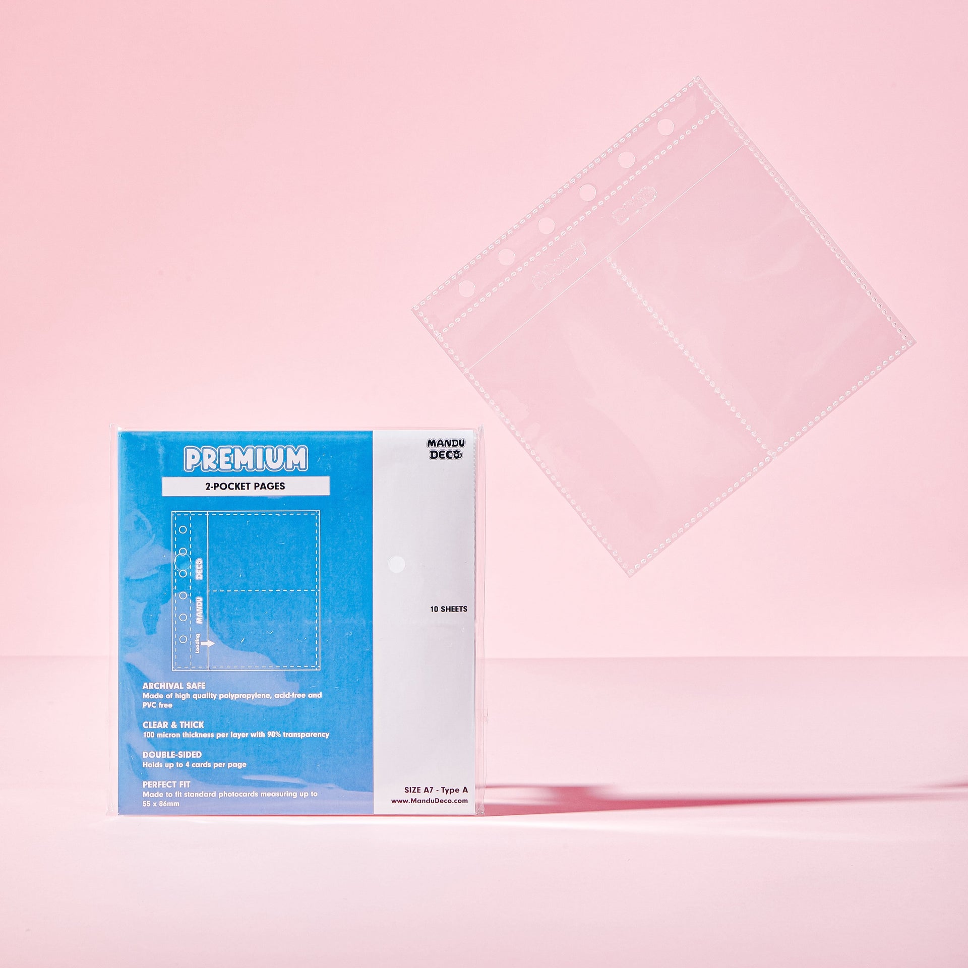 CUSTOM A7 POCKET PAGES – Mandu Deco