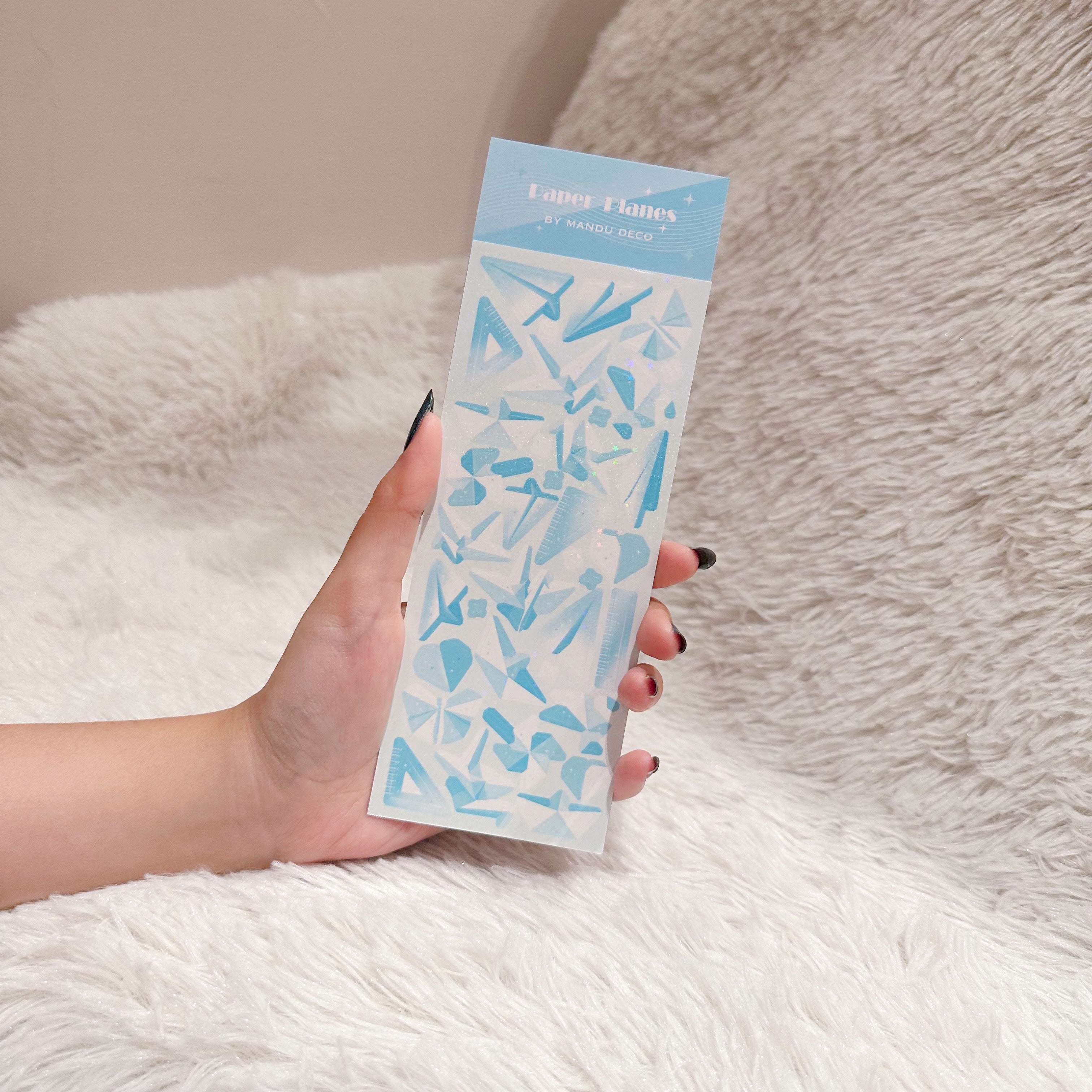 PAPER PLANE ORIGAMI STICKERS – Mandu Deco