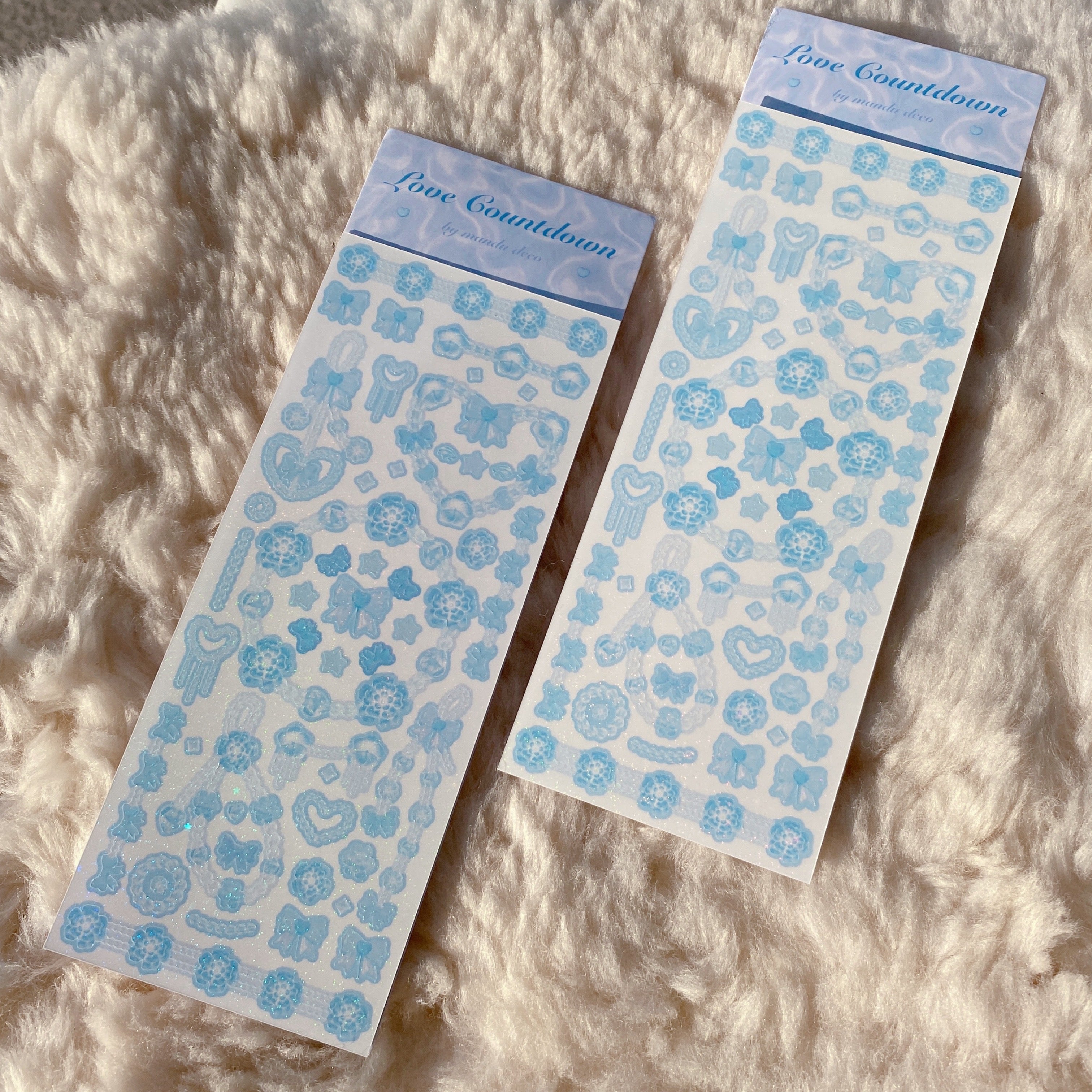 LOVE COUNTDOWN STICKERS – Mandu Deco